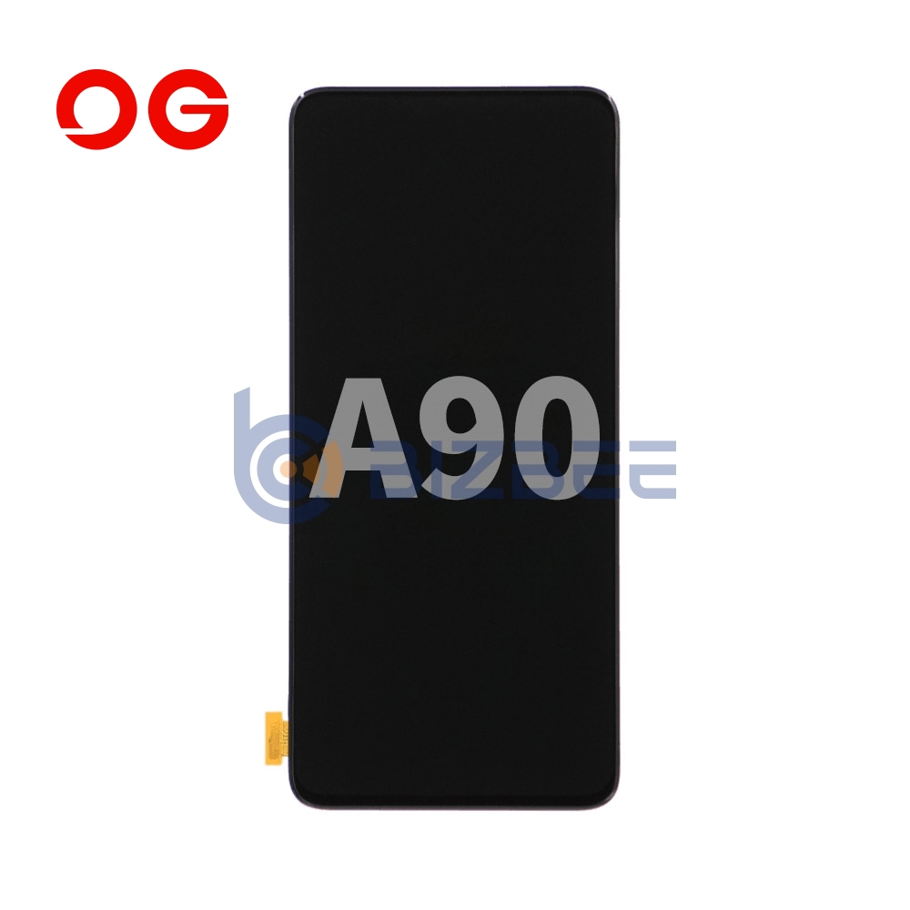 OG Display Assembly For Samsung A90 (A905) (Refurbished) (Black)