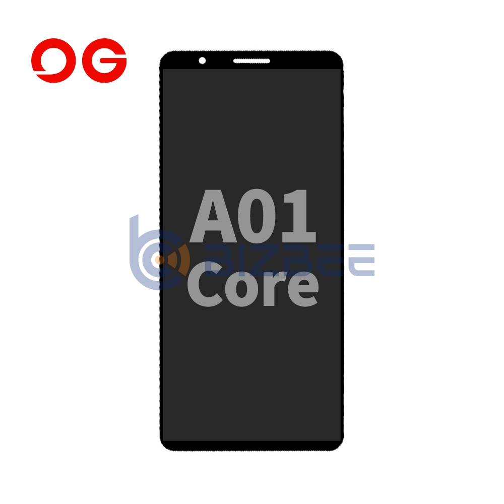 OG Display Assembly For Samsung A01 Core (A013) (Refurbished) (Black)