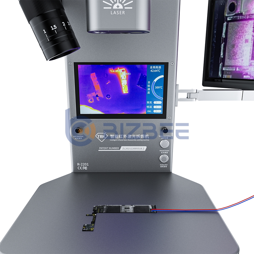 TBK R-2201 CEPC Intelligent Infrared Laser Desoldering Machine With ...